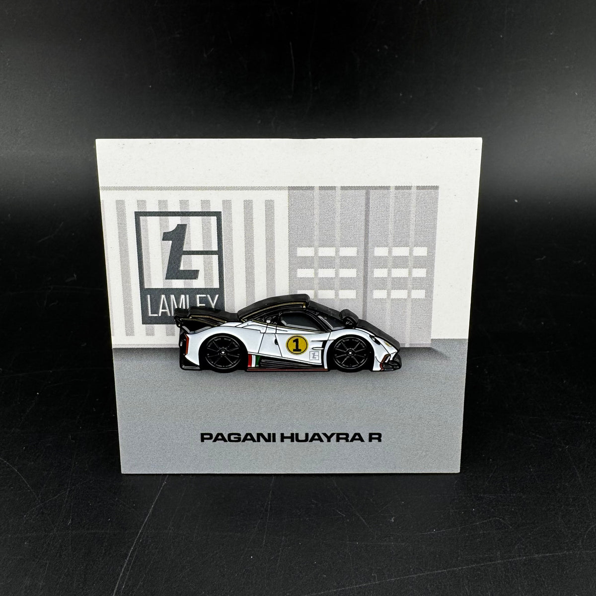 Lamley Special Edition Tarmac Works Pagani Huayra R & Leen Customs Pin ...