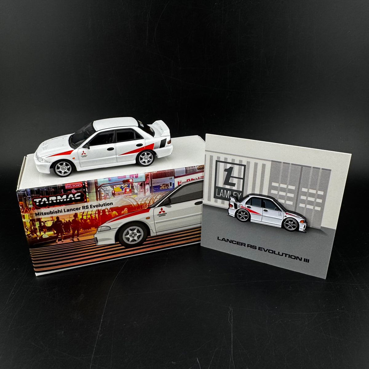 Lamley Special Edition Tarmac Works Mitsubishi Lancer RS Evolution & L ...