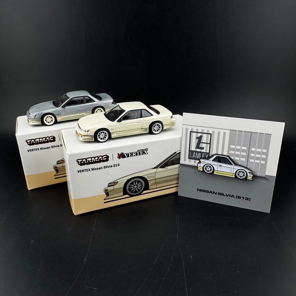 Lamley Special Edition Tarmac Works VERTEX Nissan Silvia S13 & Leen Cu ...